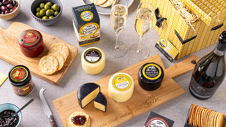 Cheese & Prosecco Gift Hampers