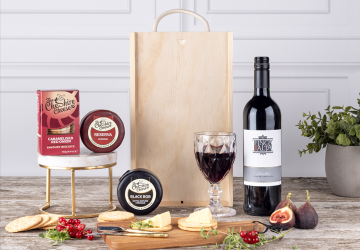 Cheese and Wine Hampers