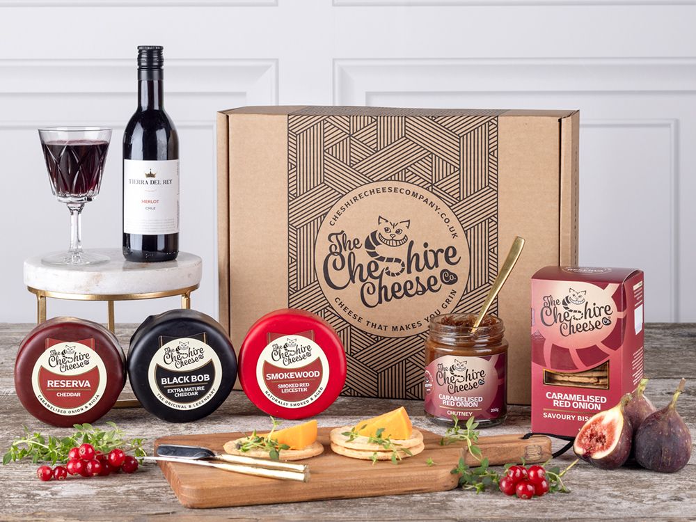 Cheese Wine Feast Gift Box Build Your Own