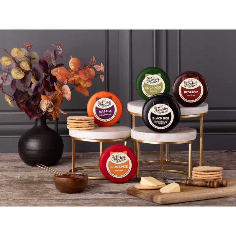 Party Cheeseboard Collection, Waxed Cheese Truckle Bundle