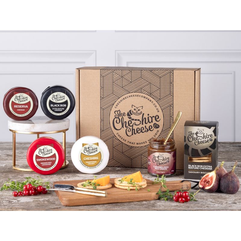 Cheese & Chutney Feast Gift Box, Build Your Own