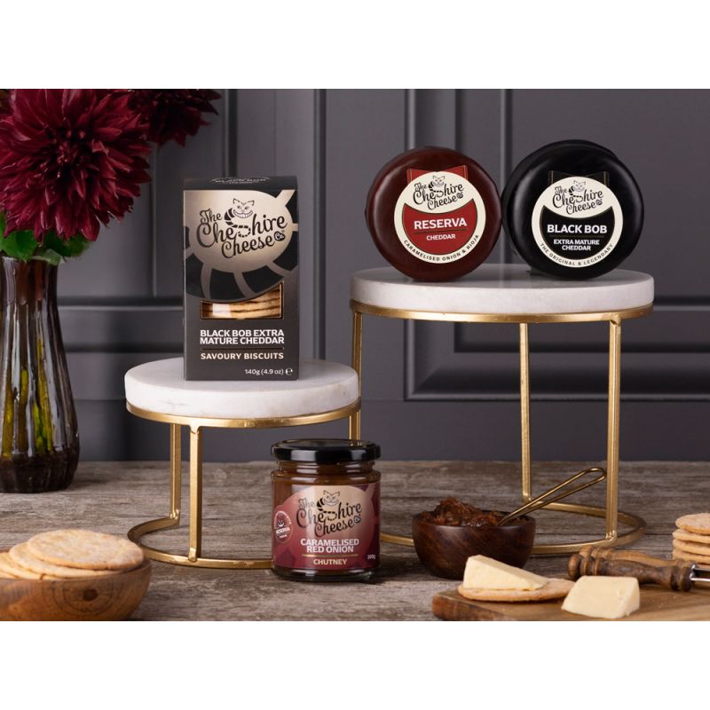 Cheeseboard for Two – Cheese, Chutney & Biscuits Bundle | Cheshire ...