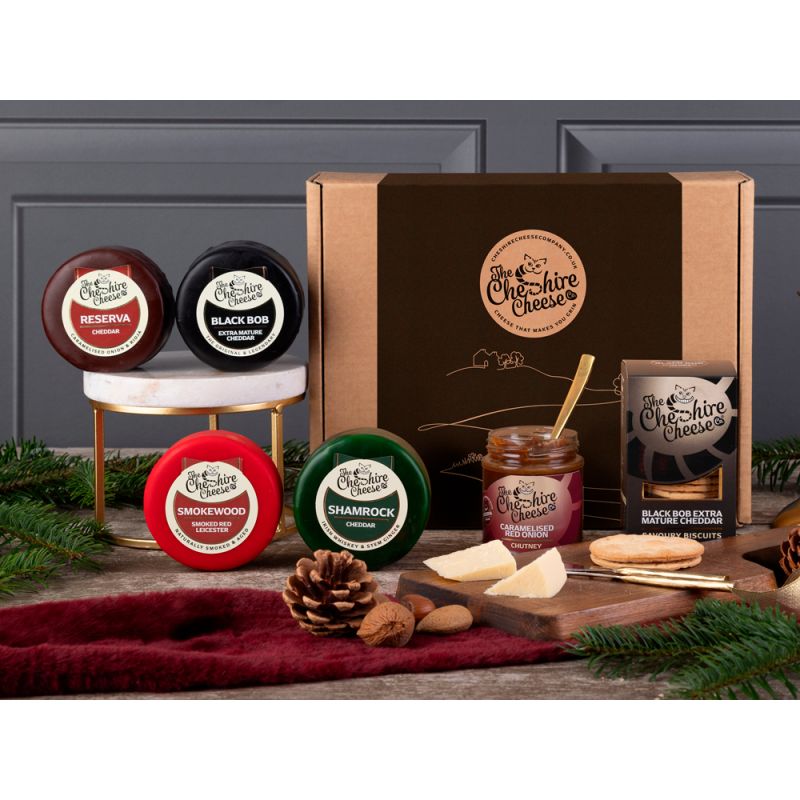 Cheese & Chutney Feast Gift Box, Build Your Own