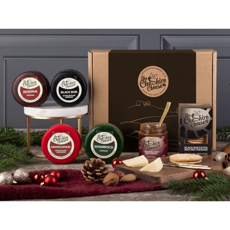 The Festive Feast Christmas Cheese Gift Box