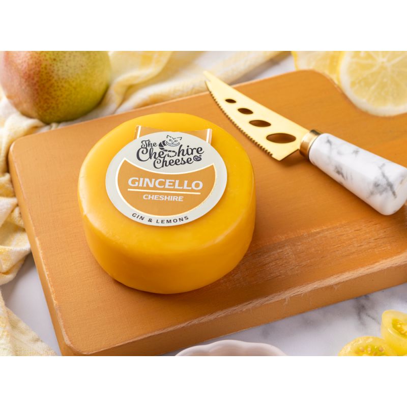 Gin & Lemon Cheshire Cheese 200g