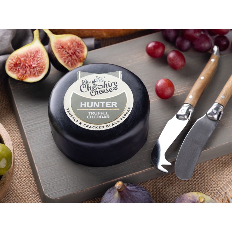 Truffle Cheese - Luxury Black Truffle & Cracked Black Pepper Cheddar Cheese