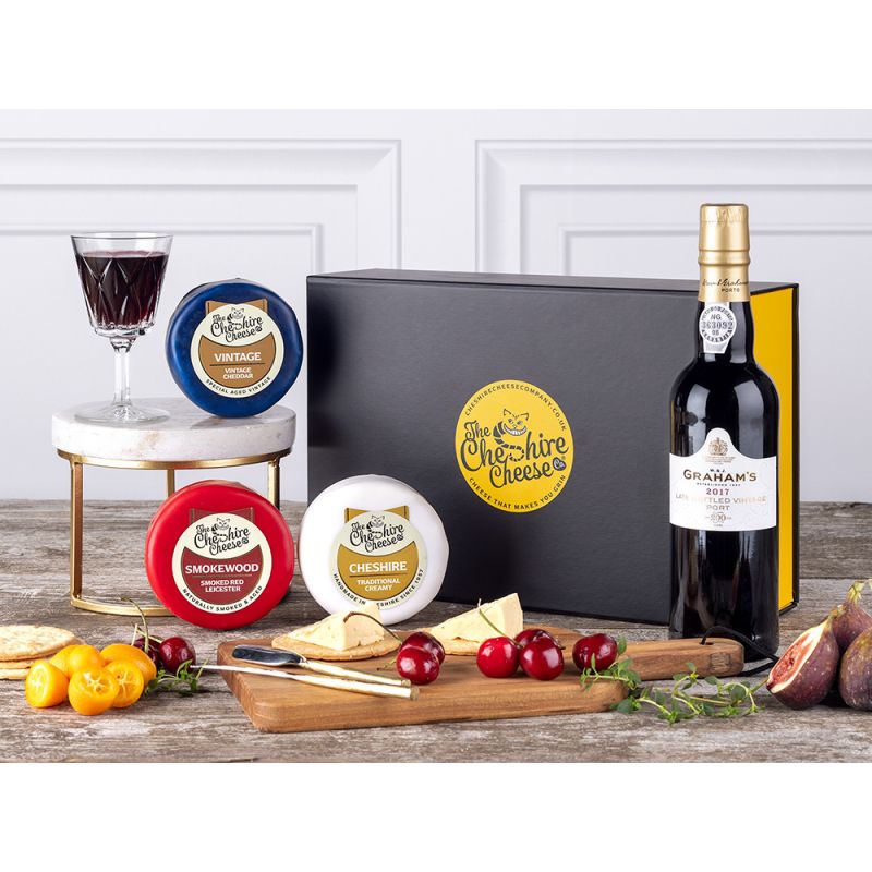 Port and Cheese Hamper | Cheshire Cheese Company
