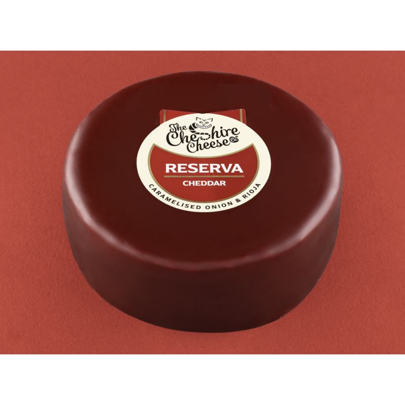 Wheel of Caramelised Onion & Rioja Cheese Waxed 2kg