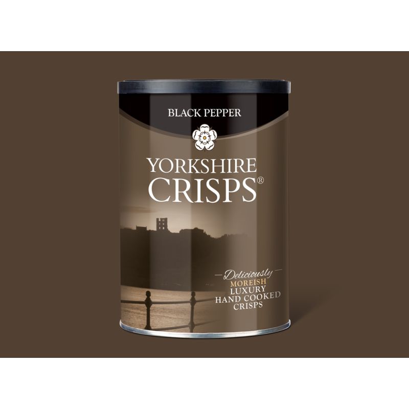 Black Pepper Yorkshire Crisps - Cheshire Cheese Company