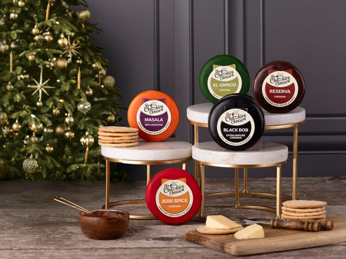 Party Cheeseboard Collection, Waxed Cheese Truckle Bundle