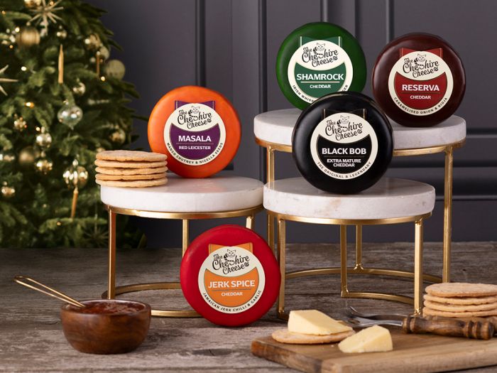 Party Cheeseboard Collection, Waxed Cheese Truckle Bundle