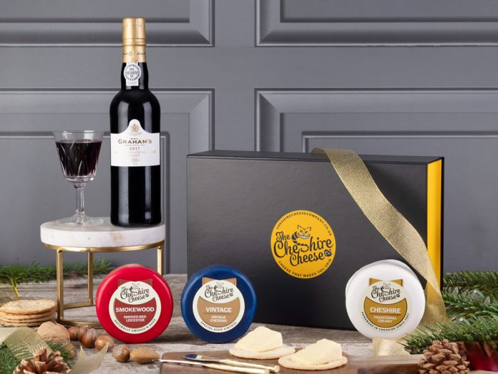 Port and Cheese Hamper | Cheshire Cheese Company