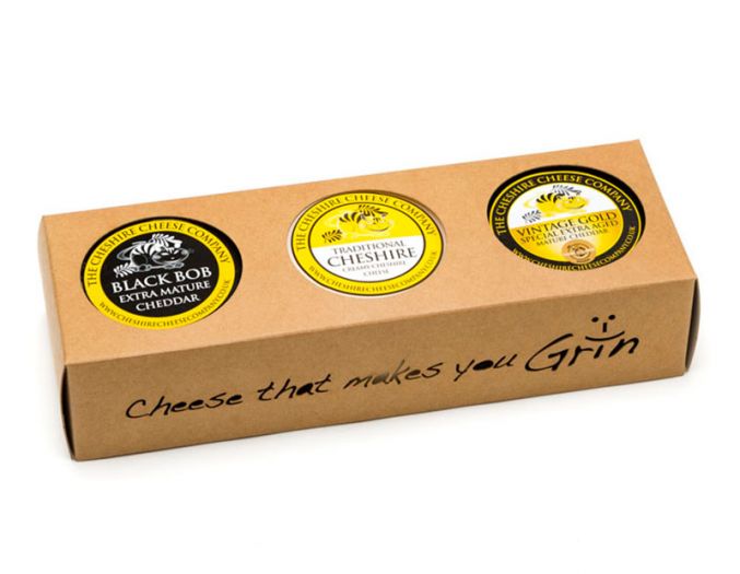 3 x Traditional Cheese Gift Set