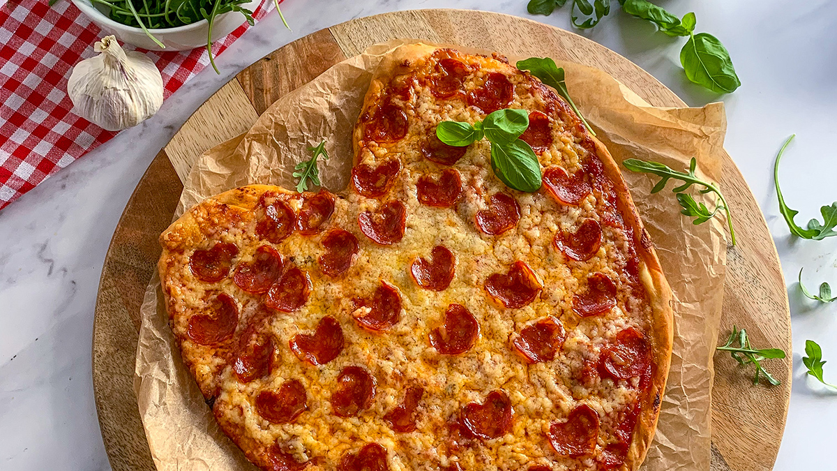 Valentines Pepperoni Pizza - The Cheese Blog, News & Recipes