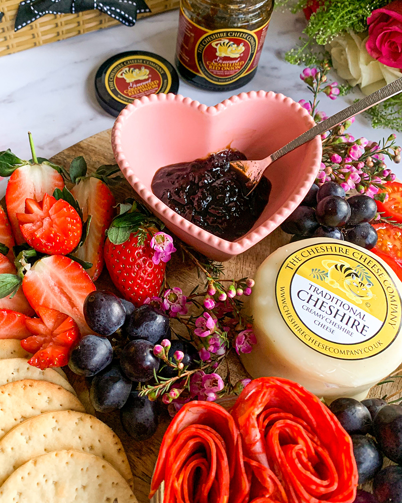 How to make the perfect Valentines Day Graze Board - The Cheese Blog ...