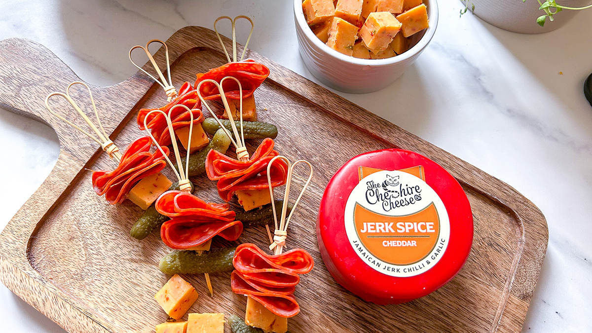 Jerk Spice Cheddar Cheese Skewers - The Cheese Blog, News & Recipes