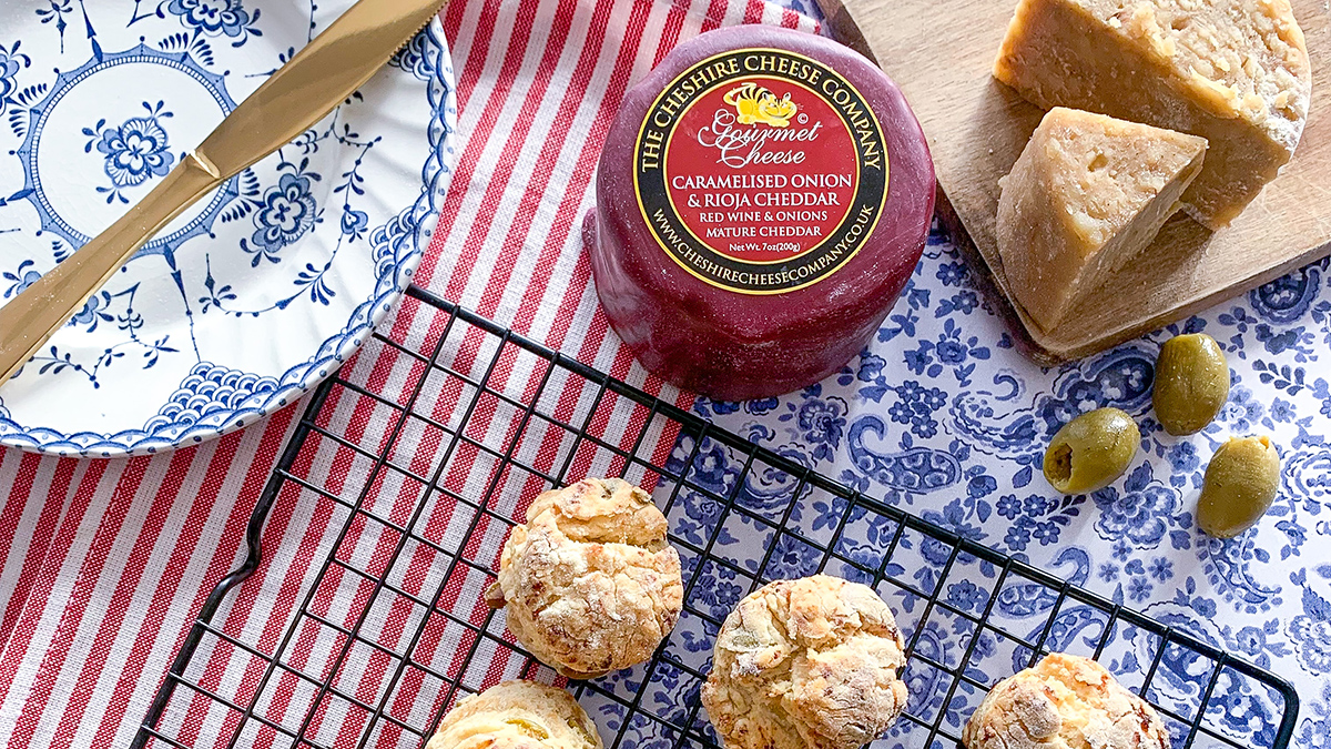 Savoury Cheese, Onion & Olive Scones - Blog